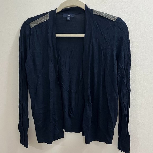 GAP | Sweaters | Lightweight Flowy Cardigan With Silver Epaulet Detail ...